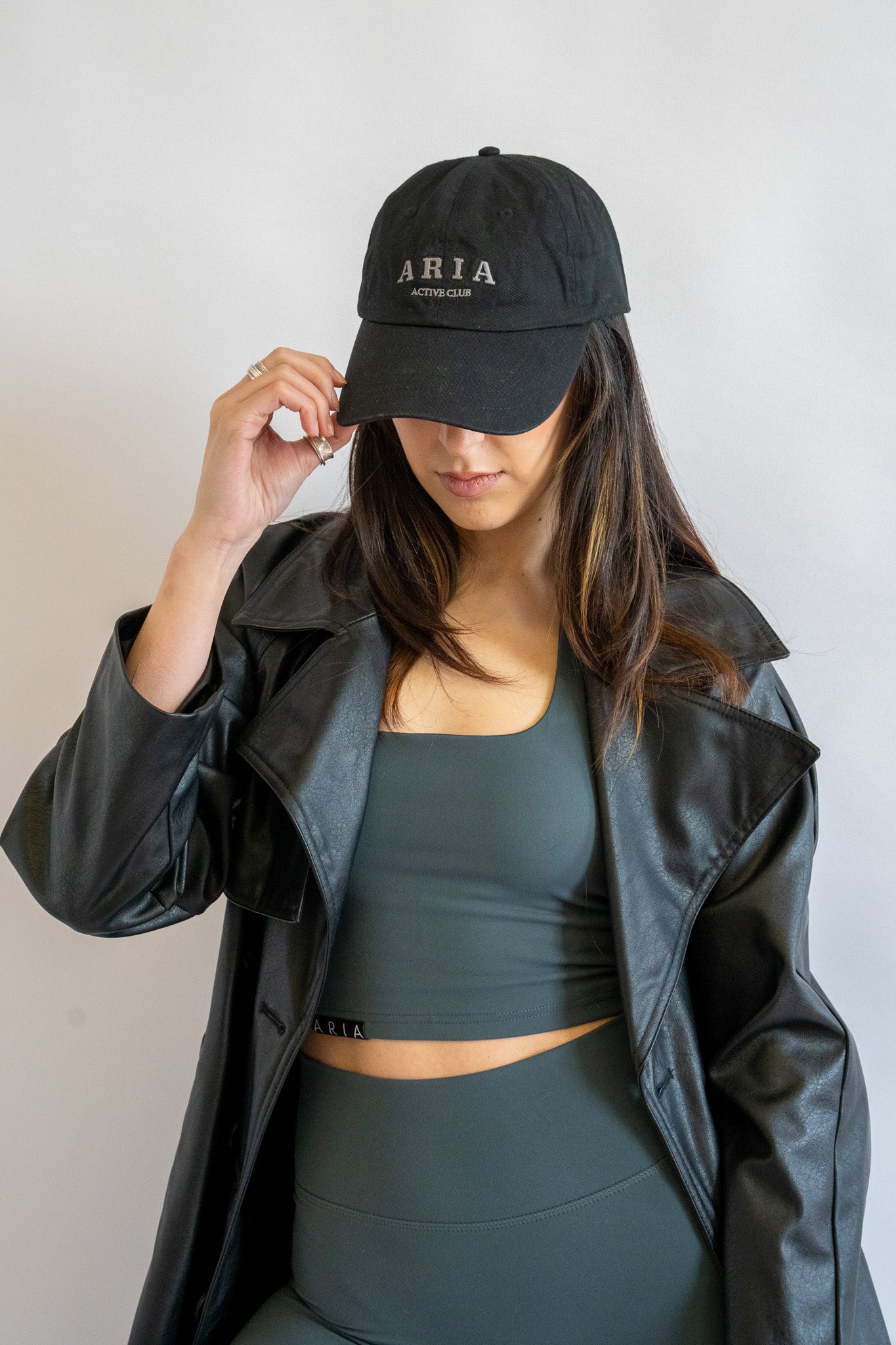 Women's Sports Bras | Forest Green Bra | Aria Activewear